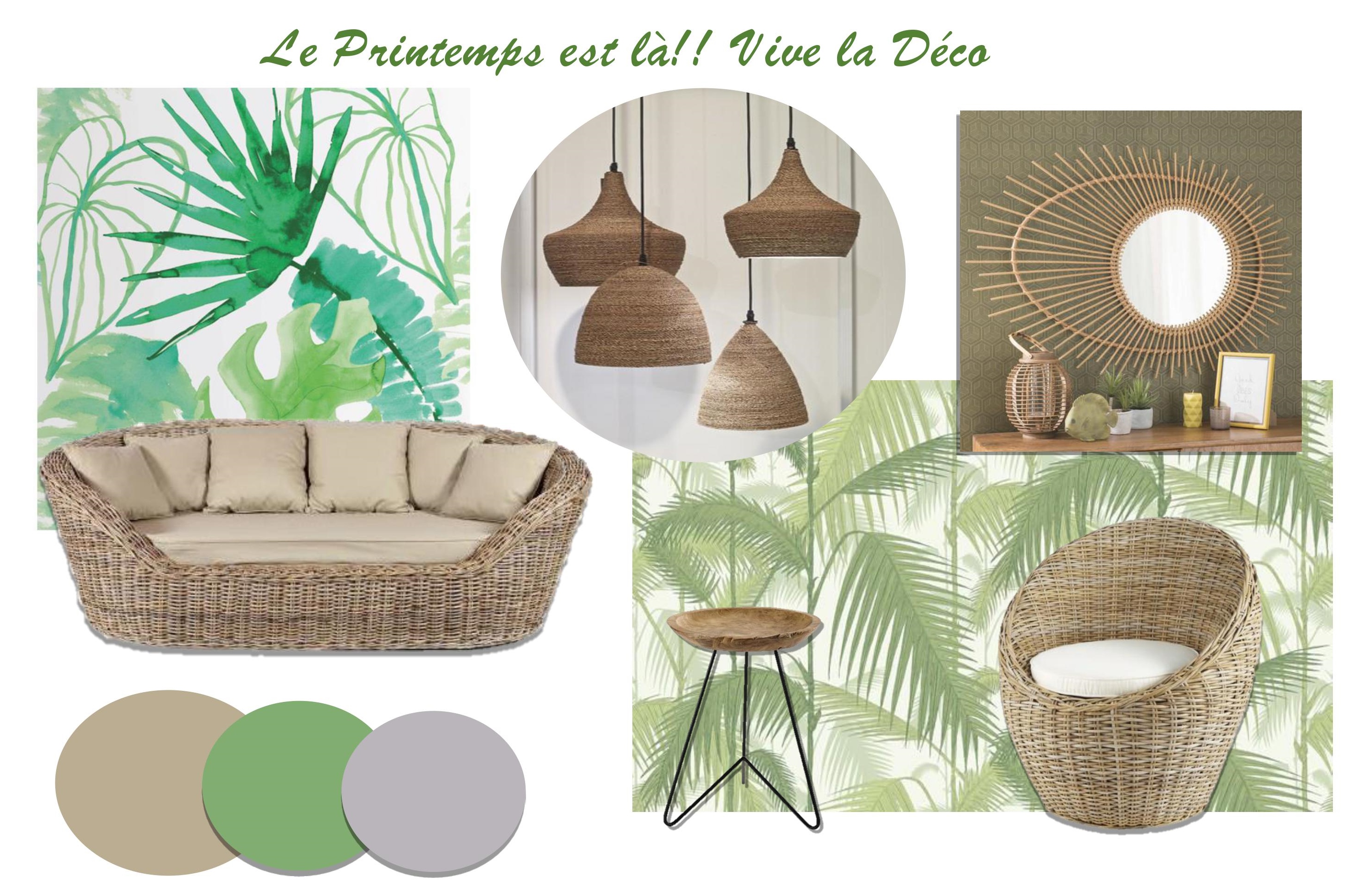 Le Printemps est là!! Vive la Déco